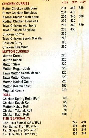 Nazeer Foods Menu, Menu for Nazeer Foods, Malviya Nagar, New Delhi - Zomato