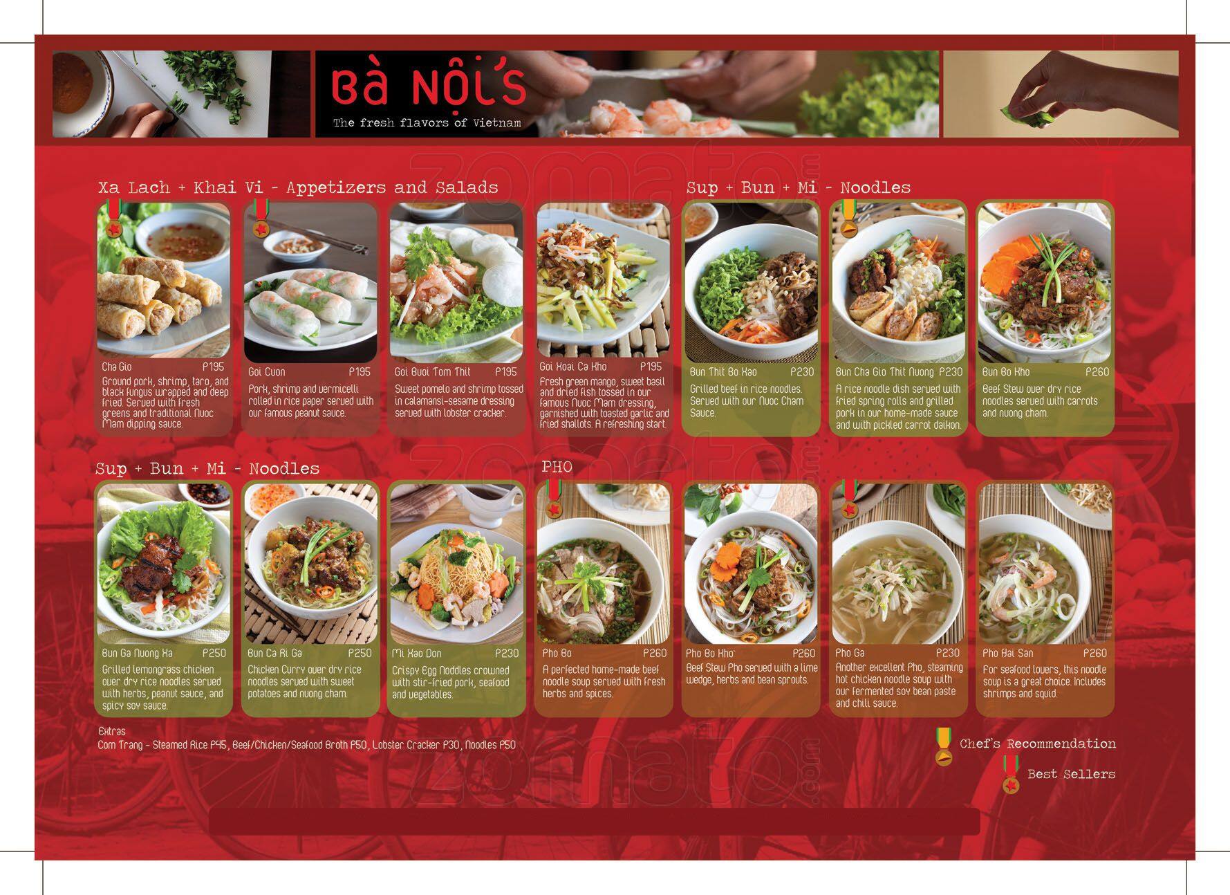 Ba Noi's Menu, Menu for Ba Noi's, Kapitolyo, Pasig City - Zomato ...